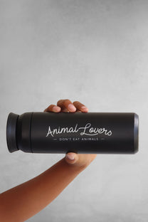 Animal Lovers | Thermal Leak Proof Flask – Vegan Leather Co.